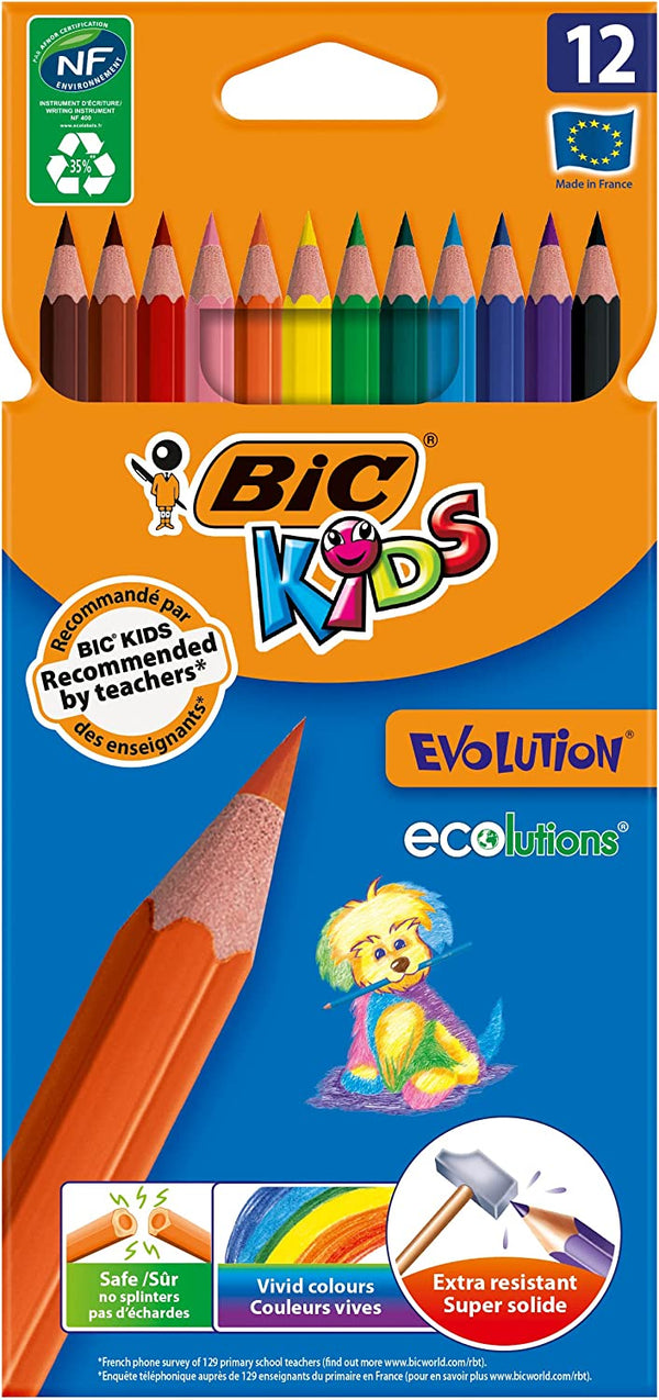 BIC Kids Evolution Colouring Pencils