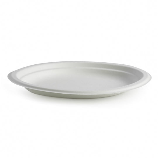 Biopak Oval Plate 10.25x7.75"