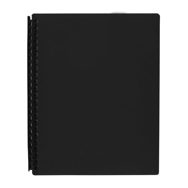 A4 Display Folder Marbig Black