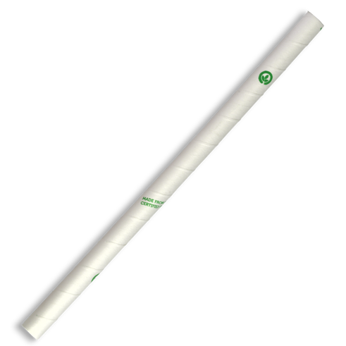 10MM JUMBO WHITE BIOSTRAW