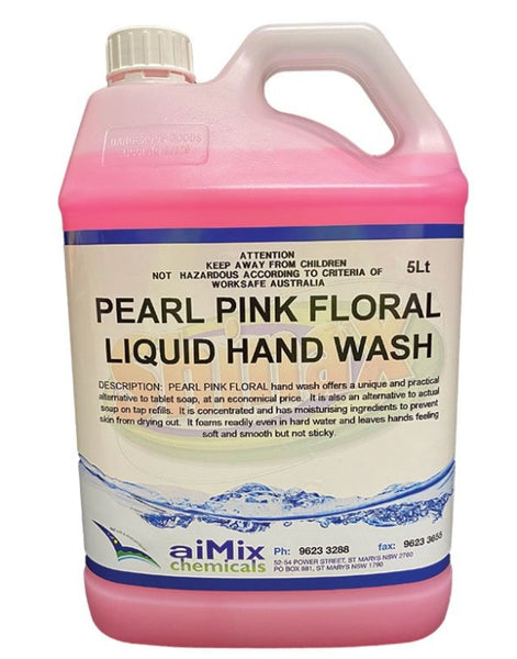 Floral & Pearl Pink Handwash