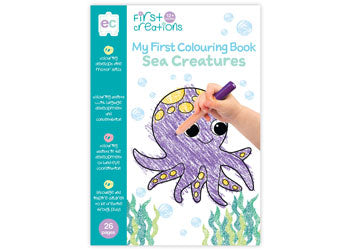 My First Colouring Book - Sea Creatures