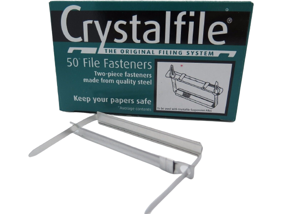 Paper Fastener CrystalFile 2 Piece