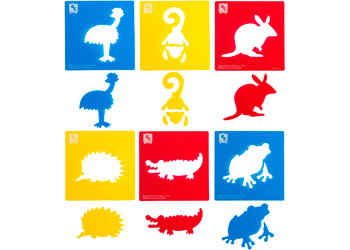 Australian Animals Stencil Series #2